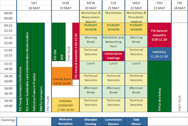 FIG Working Week 2024 - Register now - ensure your early bird rate